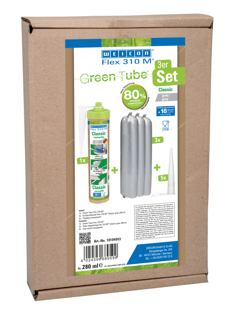 Flex 310 M® Classic MS-Polymer | MS polymer-based elastic adhesive for versatile use | 10104053